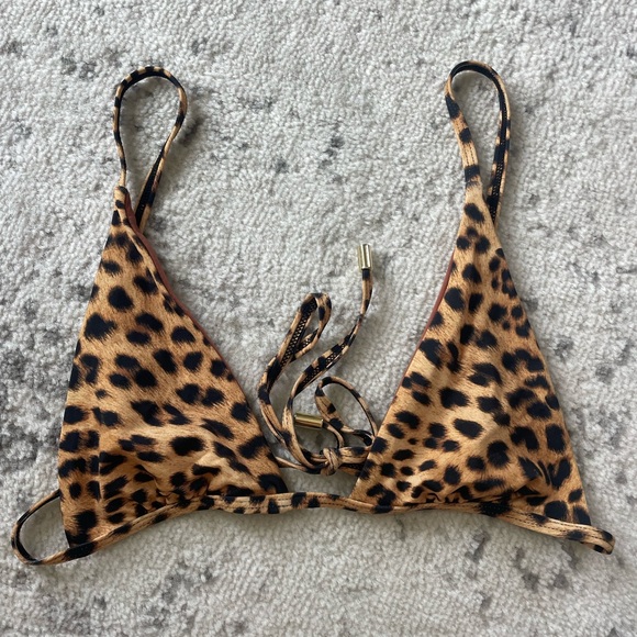 Monday Swimwear | Swim | Monday Swimwear Leopard Print Bikini Top S ...